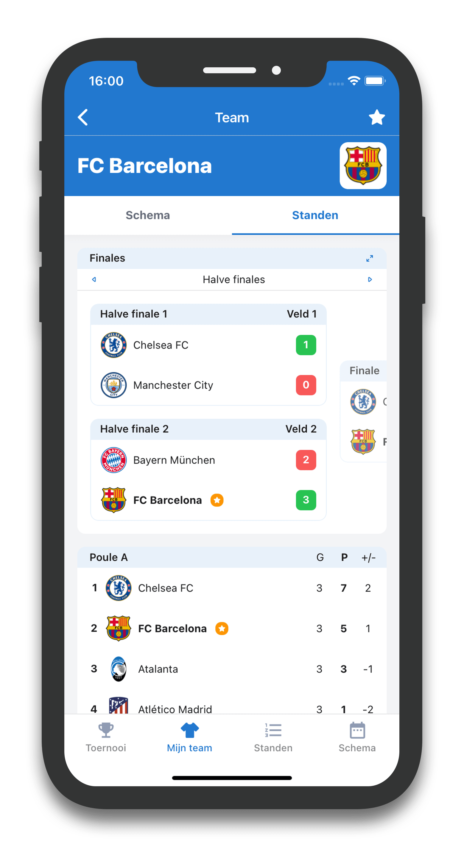Tournify | Gratis online toernooischema's maken